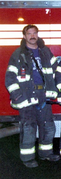 Firefighter Gary Geidel