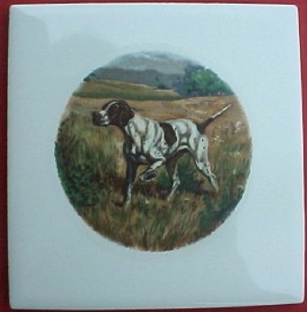 Ceramic Tile German Short Hair Pointer