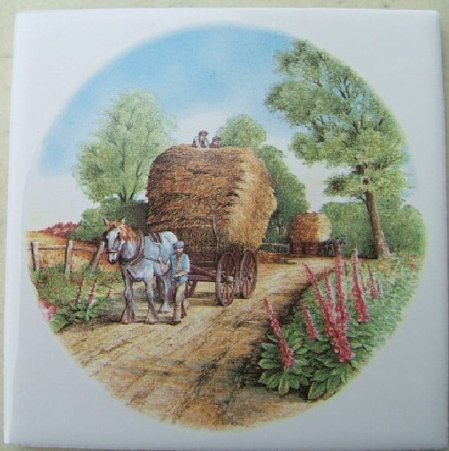 Ceramic tiles Horses Clydesdale Arabian appaloosa