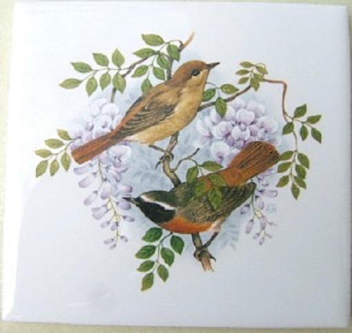 Ceramic Tile Domestic Birds