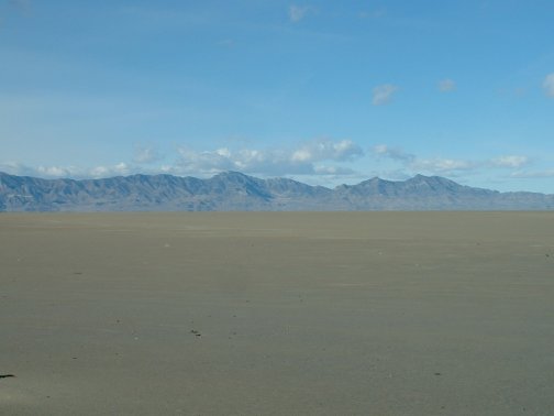 If you go west out of Salt Lake City, you hit this really long road ...