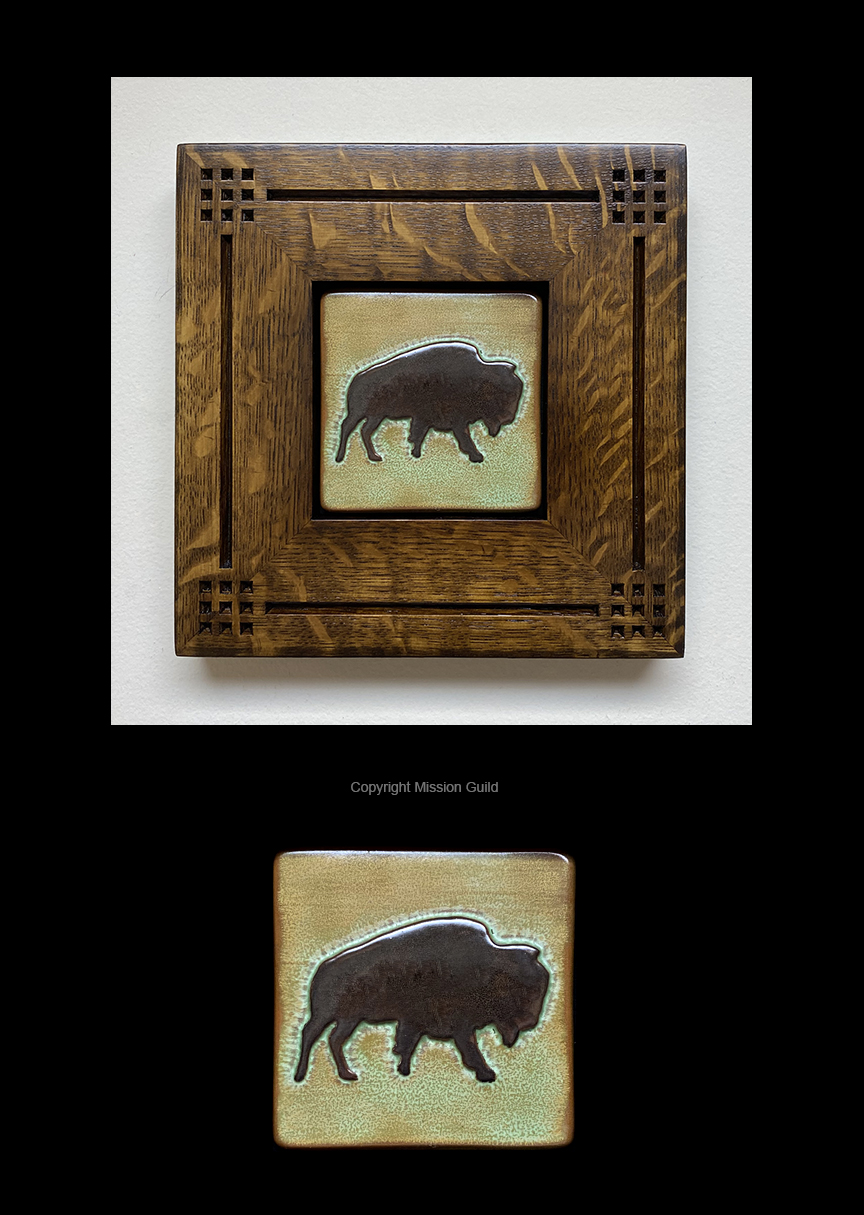 Arts & Crafts Tiles, Mission Guild Studio, Handmade Art Tiles. Online ...