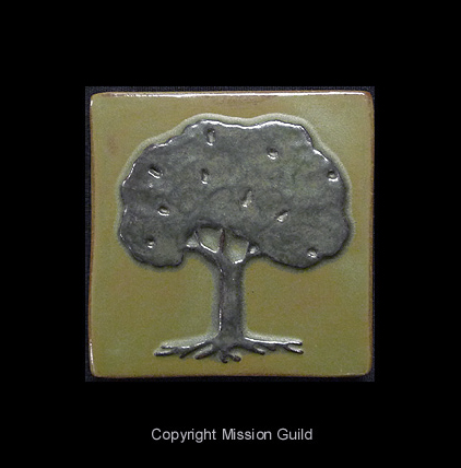 Tree Tiles at Mission Guild Studio, Landscape Tiles, Tree of Life Tiles ...