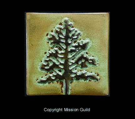 Tree Tiles at Mission Guild Studio, Landscape Tiles, Tree of Life Tiles ...