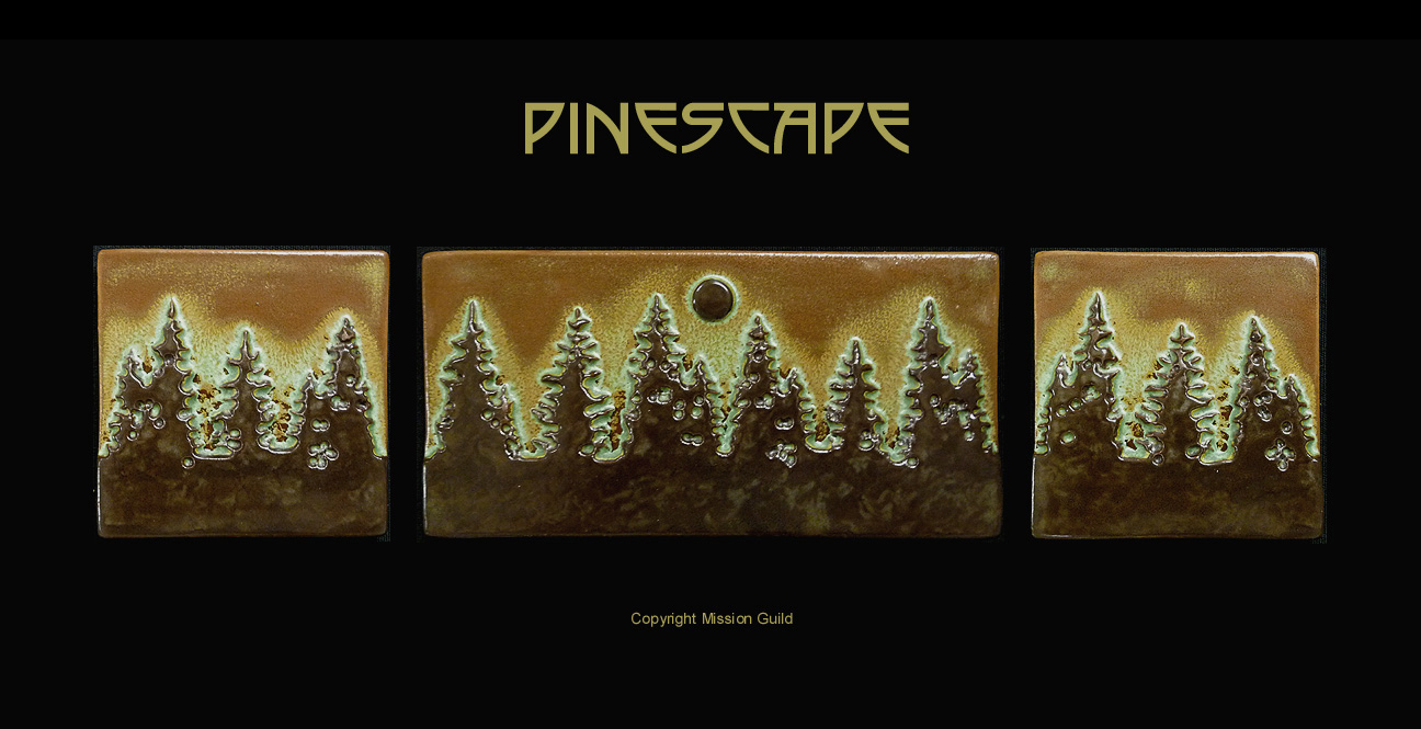 Tree Tiles at Mission Guild Studio, Landscape Tiles, Tree of Life Tiles ...