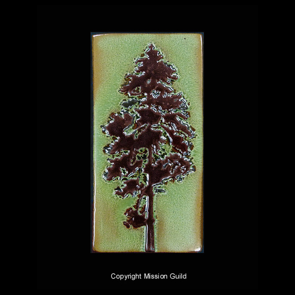 Tree Tiles at Mission Guild Studio, Landscape Tiles, Tree of Life Tiles ...