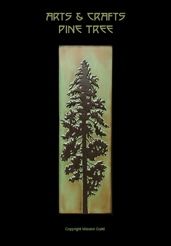 Tree Tiles at Mission Guild Studio, Landscape Tiles, Tree of Life Tiles ...