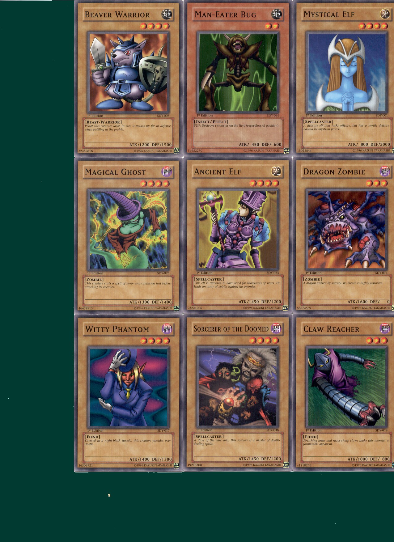 Yu-Gi-Oh! Card Images