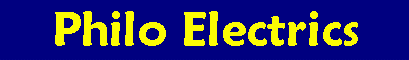 Philo Electrics, 1999: Schedule