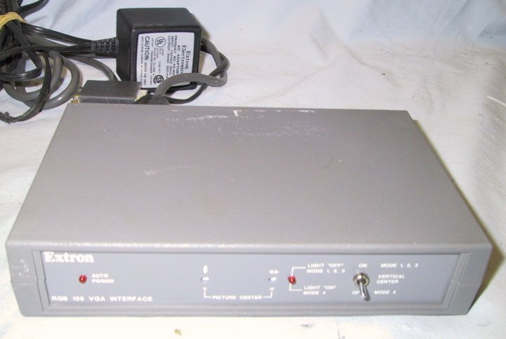 Extron RGB 109 Computer-Video Interface For Sale
