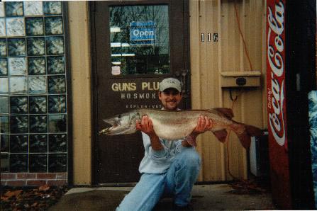 "Buckeye Tom" Long, from McArthur, Ohio. Tom is Ohio's top creek muskie ...