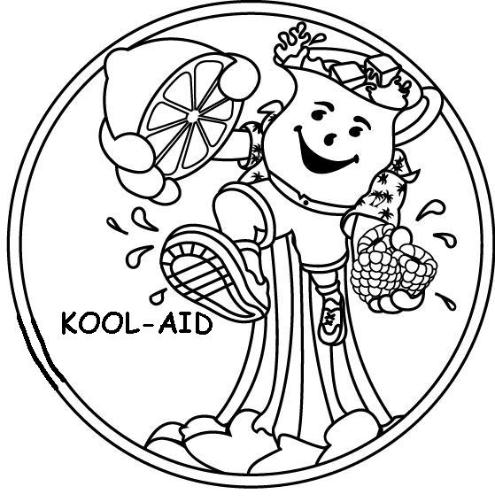 kool aid guy coloring pages