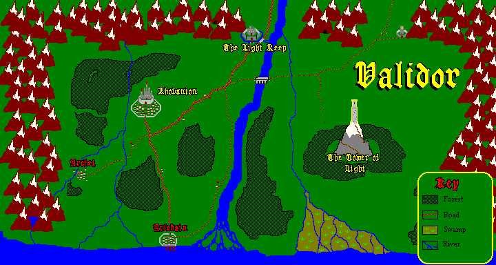 The Legion of Light: Lands of Validor