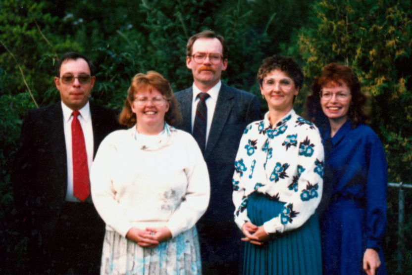 Vivian and Phoebe Murchison & Family