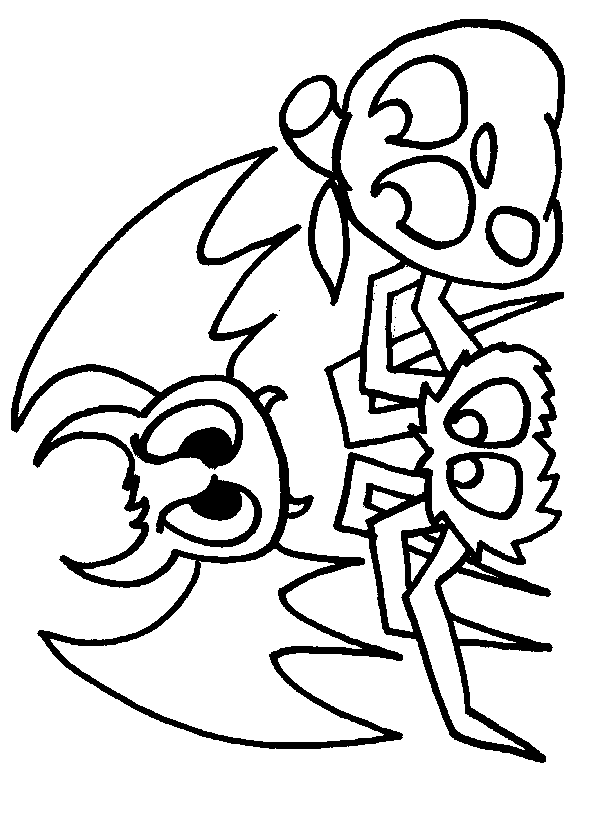 Creepy Coloring Pages