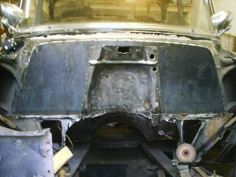 Scott Harr and his '73 Monte Carlo and '54 Chevy