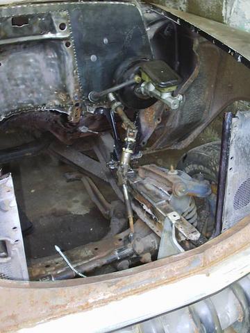 Scott Harr and his '73 Monte Carlo and '54 Chevy