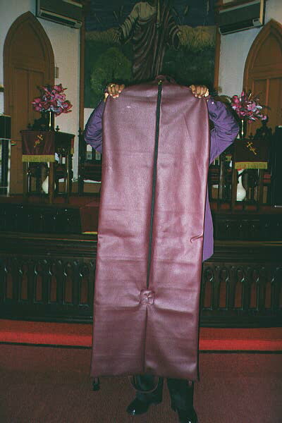 The robe bags come in a wide variety of colors and textures, with or ...