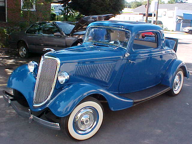 My 1934 Ford Street Rod, 50's Style