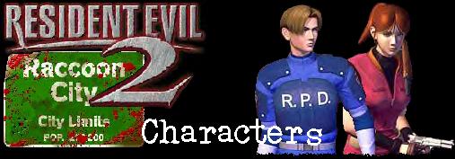 Resident Evil 2 - Characters