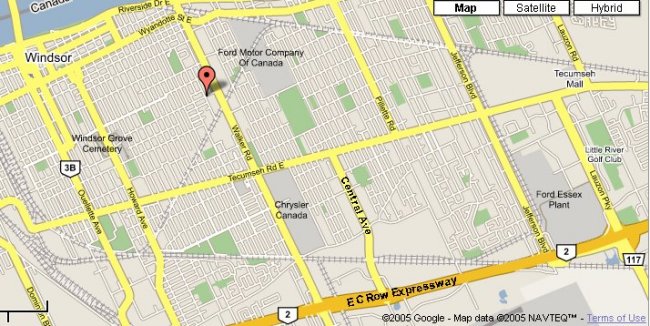 CWS Home Security Map Page