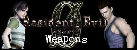Resident Evil Zero - Weapons
