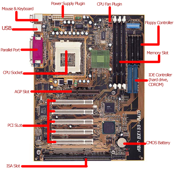 In what part of a computer's hardware is the RAM located? | Answerbag