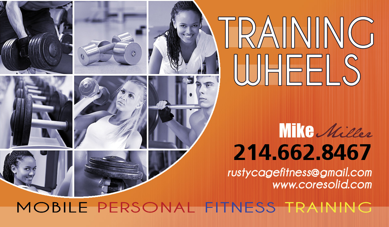 Welcome to Training Wheels: Mobile Fitness Training in the DFW Metroplex