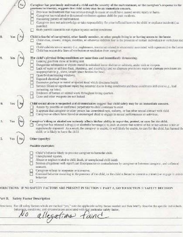 Ken Locke - Safety Assessment