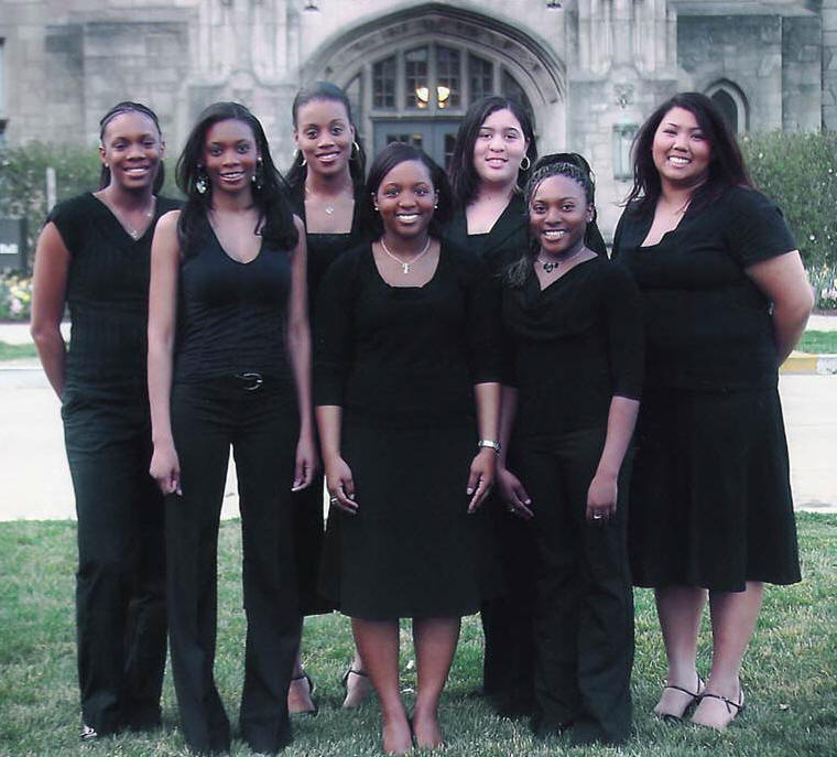 The symbols of Delta Sigma Theta