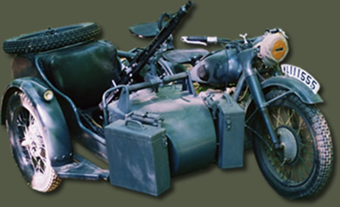 WWII Reenactment: 2 SS Das Reich Der Führer Regt. - Vehicles