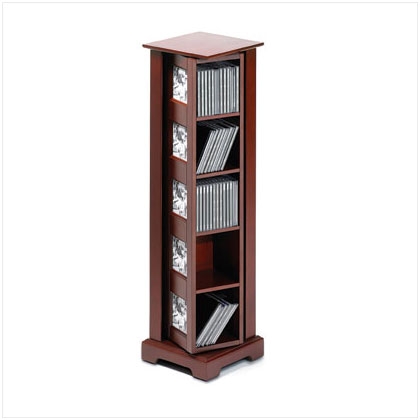 Spinning Photo Frame CD Tower