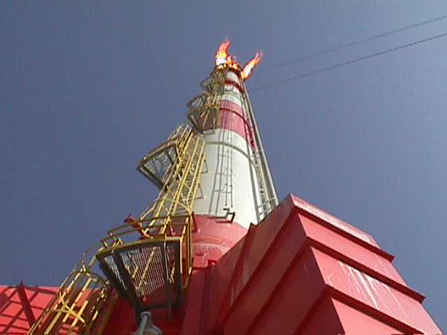 Flaregas Elevated flare systems