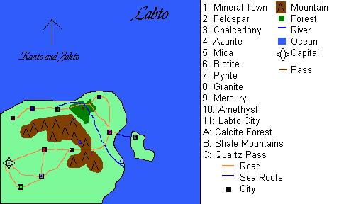 A Map of Labto: By Arizima