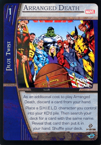 twowords' custom Vs. cards