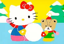 **Hello Kitty Vignette**