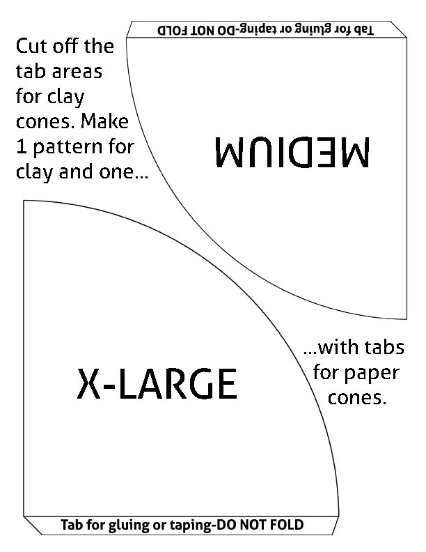 Christmas Cone Patterns