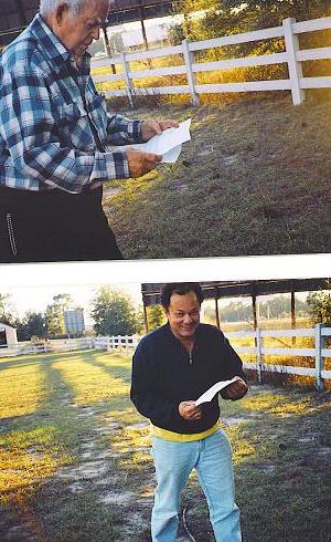 The gates to Mr. Proffitt's estate.