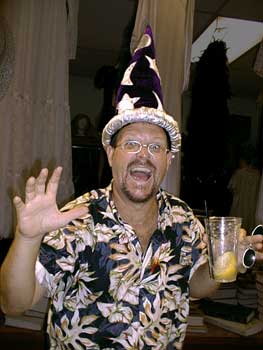 You are standing in the cavern of the evil wizard.