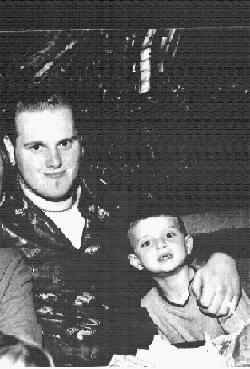 This is Jon and his son Galleon looking cute...