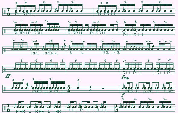 the infamous Blue Devil on field exercise-Ditty-play your heart out