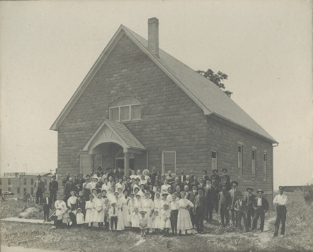 September 1903, a mission church was started. At first the church ...