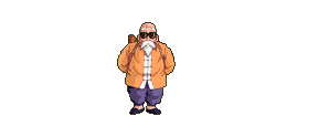 DaDarkVegeta's Animated Gifs of Master Roshi