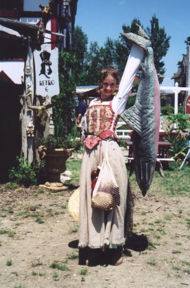 A Lady, a fishmonger, and two squabblers