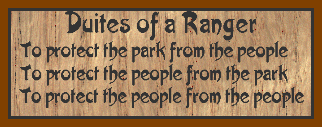 Duties Of Rangers (As defined by the NPS)