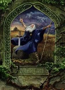 Merlin and the Sword in the Stone