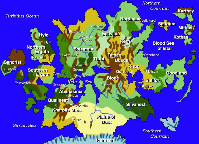 Dragonlance Maps Abanasinia