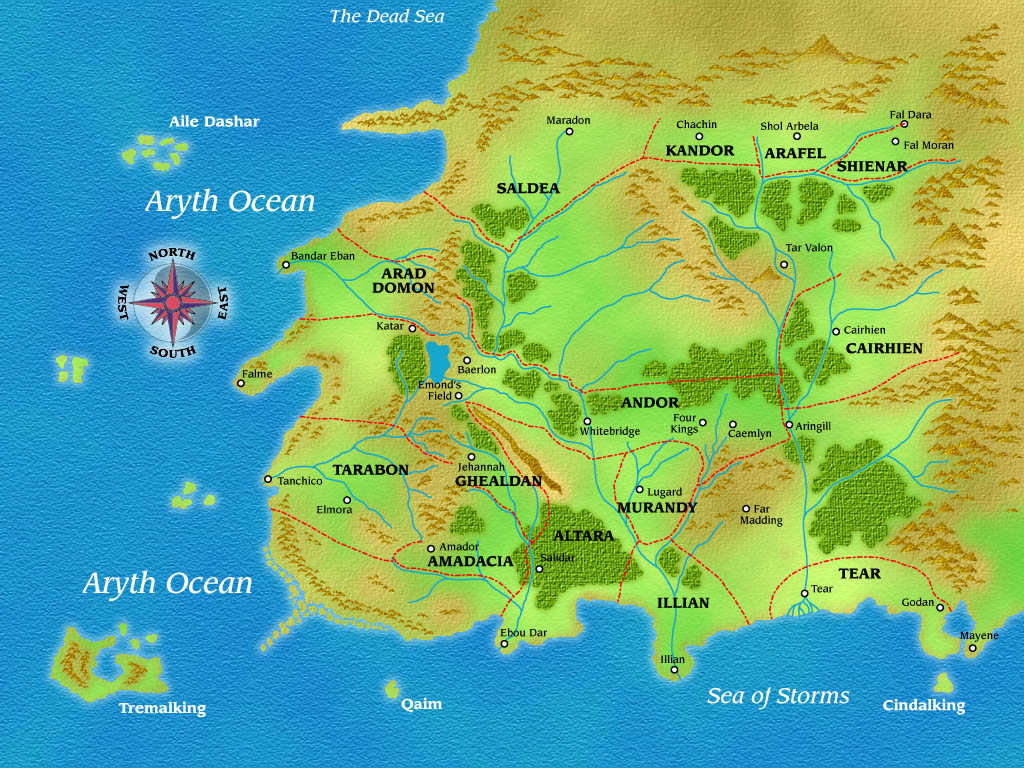 My Wheel of Time Maps Page!