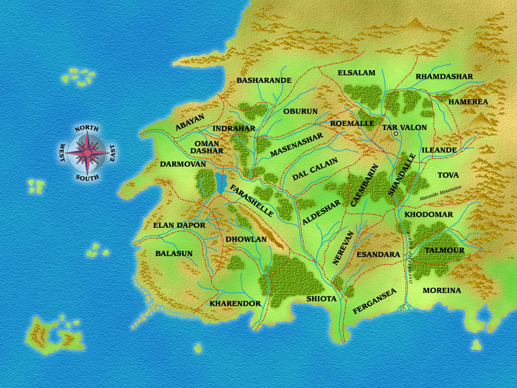 My Wheel of Time Maps Page!