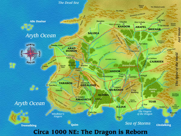 My Wheel of Time Maps Page!